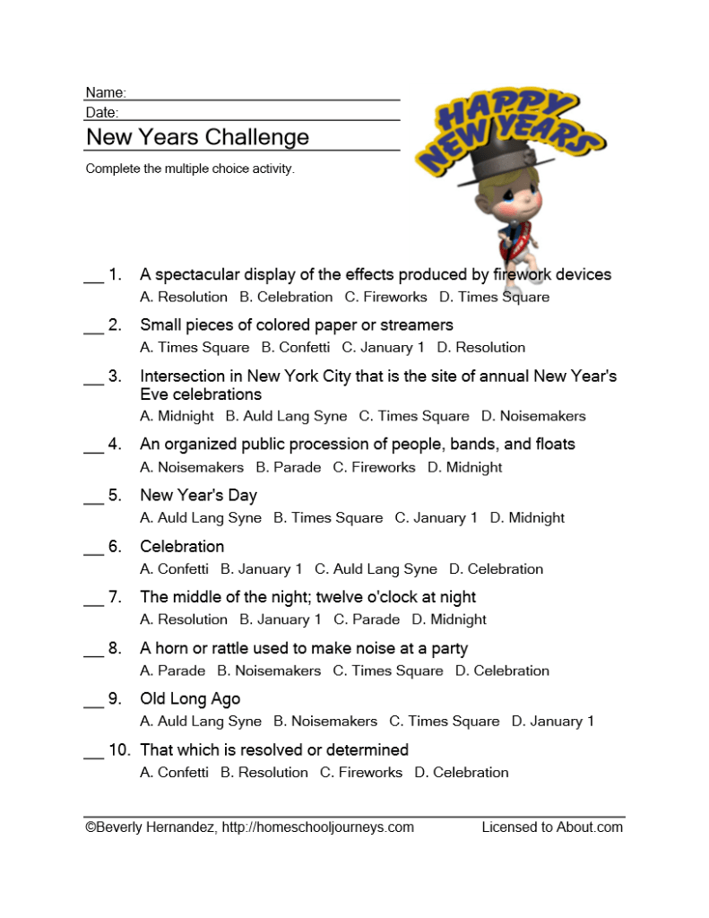 New Years Challenge – TUTORING YOU