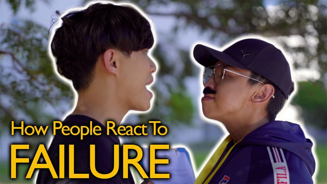 How People React to Failure – TUTORING YOU